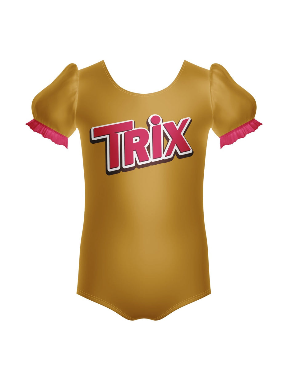 Trix Chocolate Puff Sleeve Leotard – Hamilton Theatrical